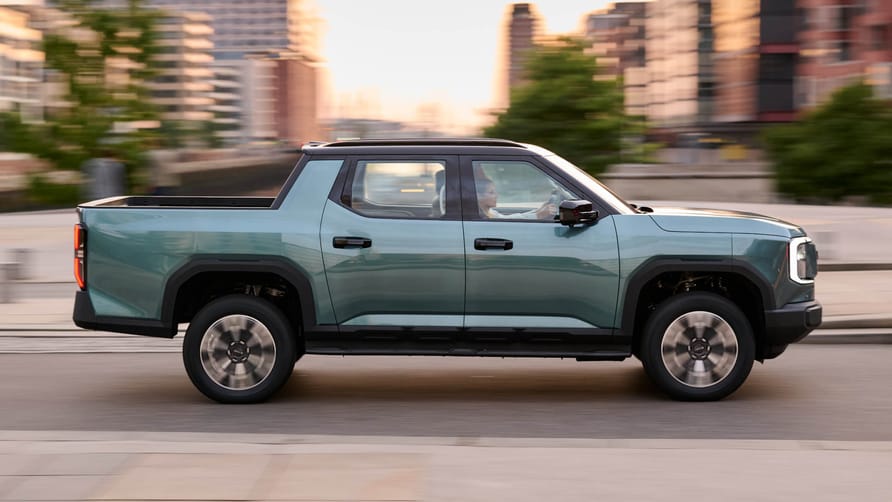 The Maxus eTerron 9 is Europe’s first all-electric, AWD pick-up | Top Gear